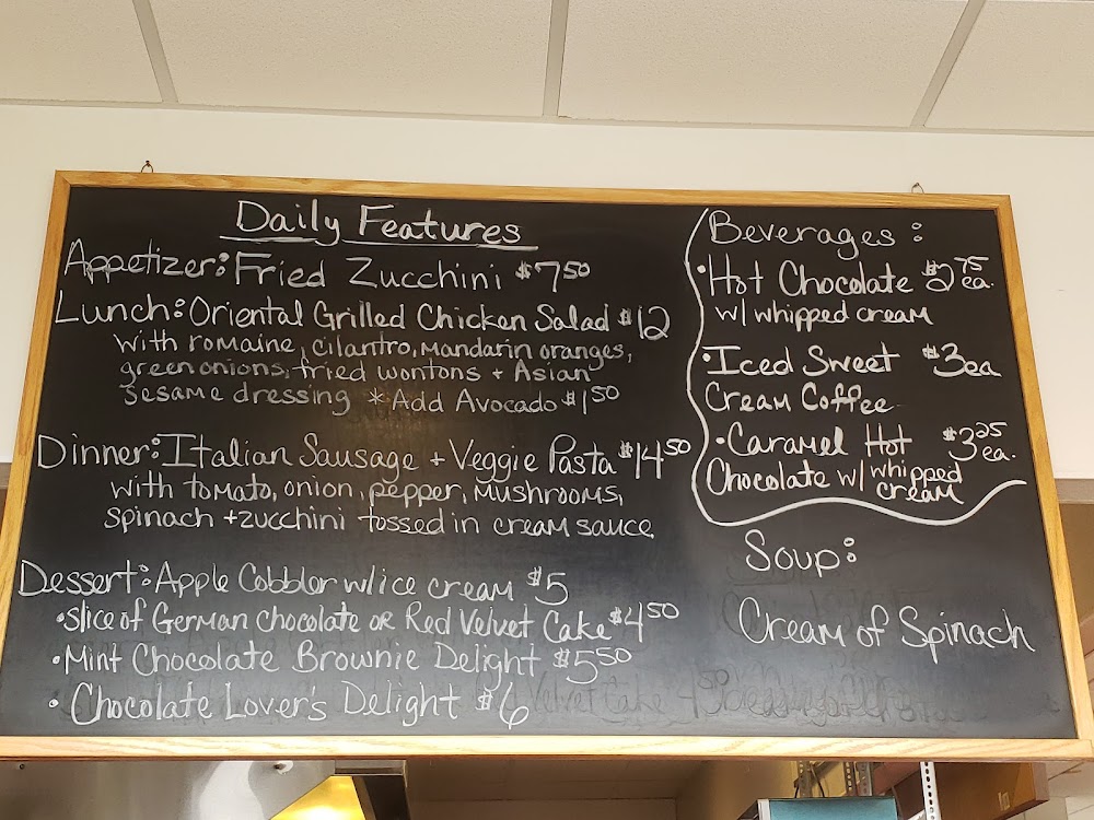 Crimson Cafe Menu (Updated 11/2025)