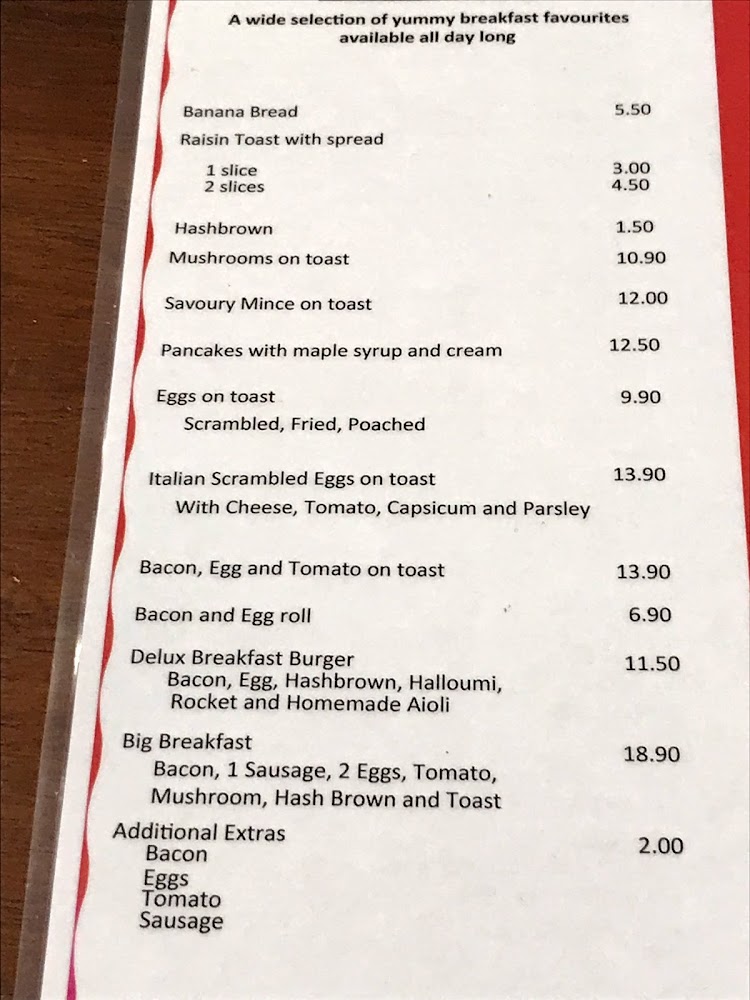 Dungog Pizza Menu (Updated 03/2026)