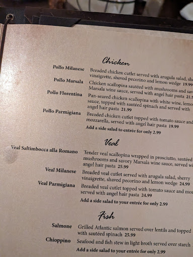 Mangia Mangia Hershey PA Menu (Updated 06/2026)