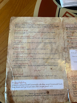 Oscar's Pub & Grill Menu (Updated 04/2026)