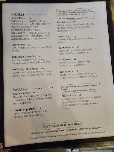 The Traveler Restaurant Menu (Updated 02/2026)