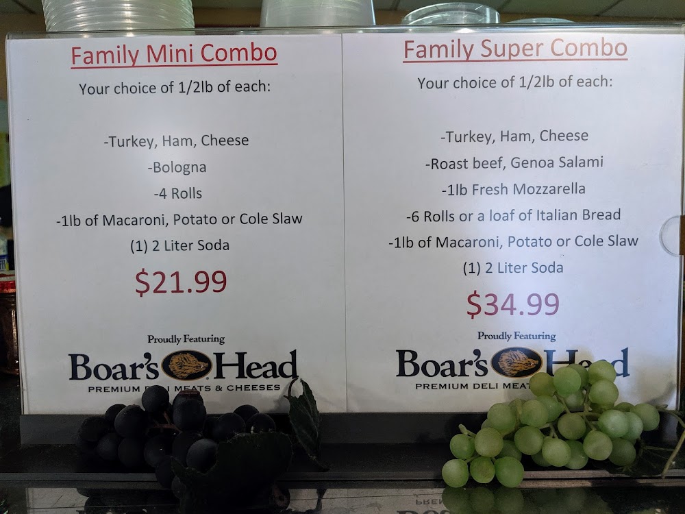 Villa D'oro Italian Deli and Bakery Menu (Updated 05/2026)