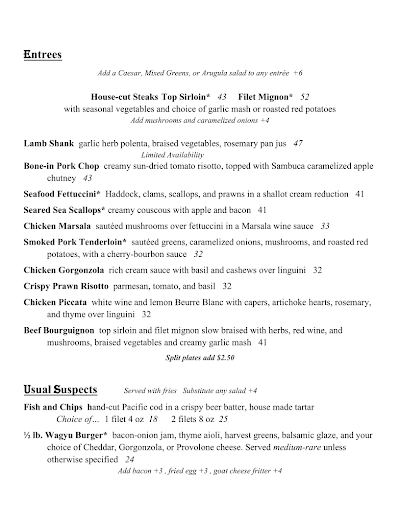 The Repp Menu (Updated 01/2026)
