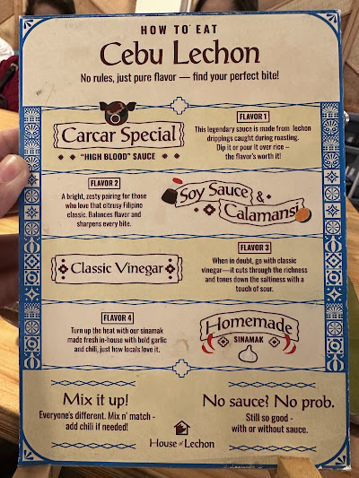 House of Lechon Menu (Updated 03/2026)